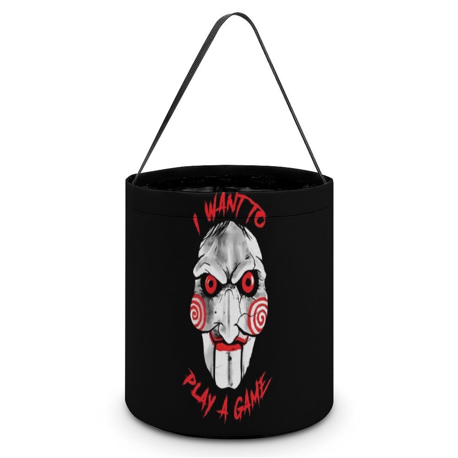 Jigsaw Halloween Candy Bag, Trick Or Treat Bags - Light Candy Buckets ...