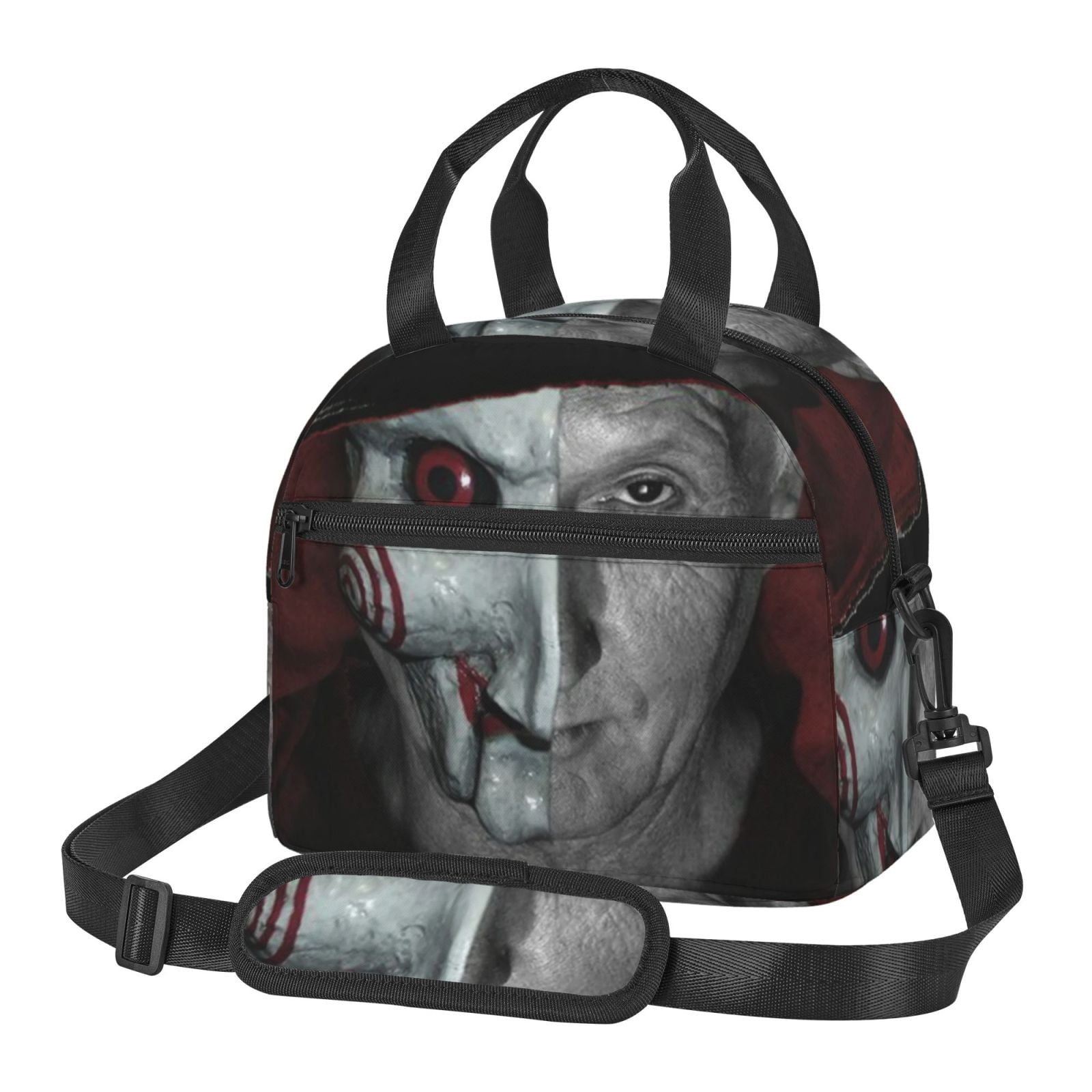 Jigsaw Lunchbox Crossbody Portable Thermal Insulated Tote Bag Container ...
