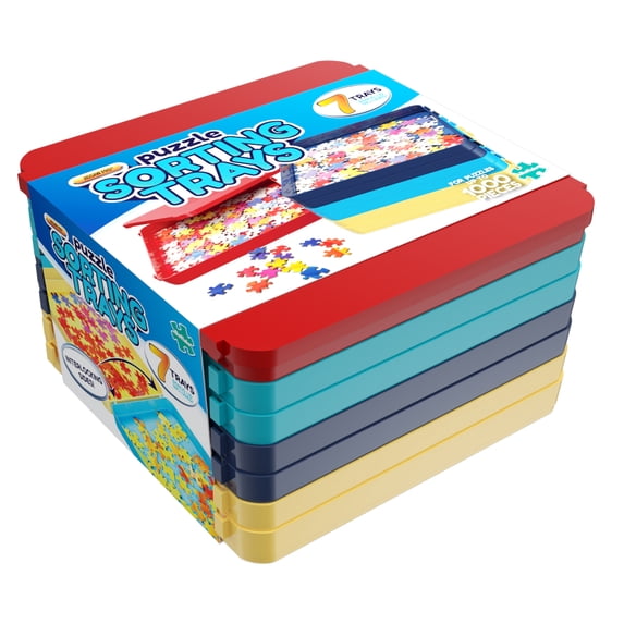 Buffalo Games, Jigsaw Pro‚Ñ¢ Puzzle Sorting Trays for up to 1000 Pieces ...