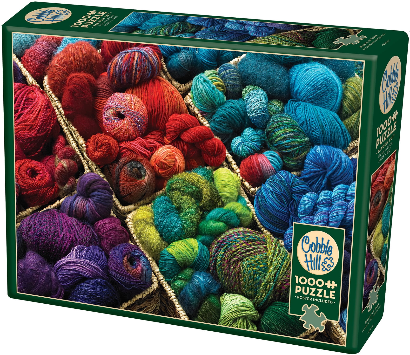Jigsaw Puzzle 1000 Pieces 26.625"X19.25"-Plenty Of Yarn - Walmart.com