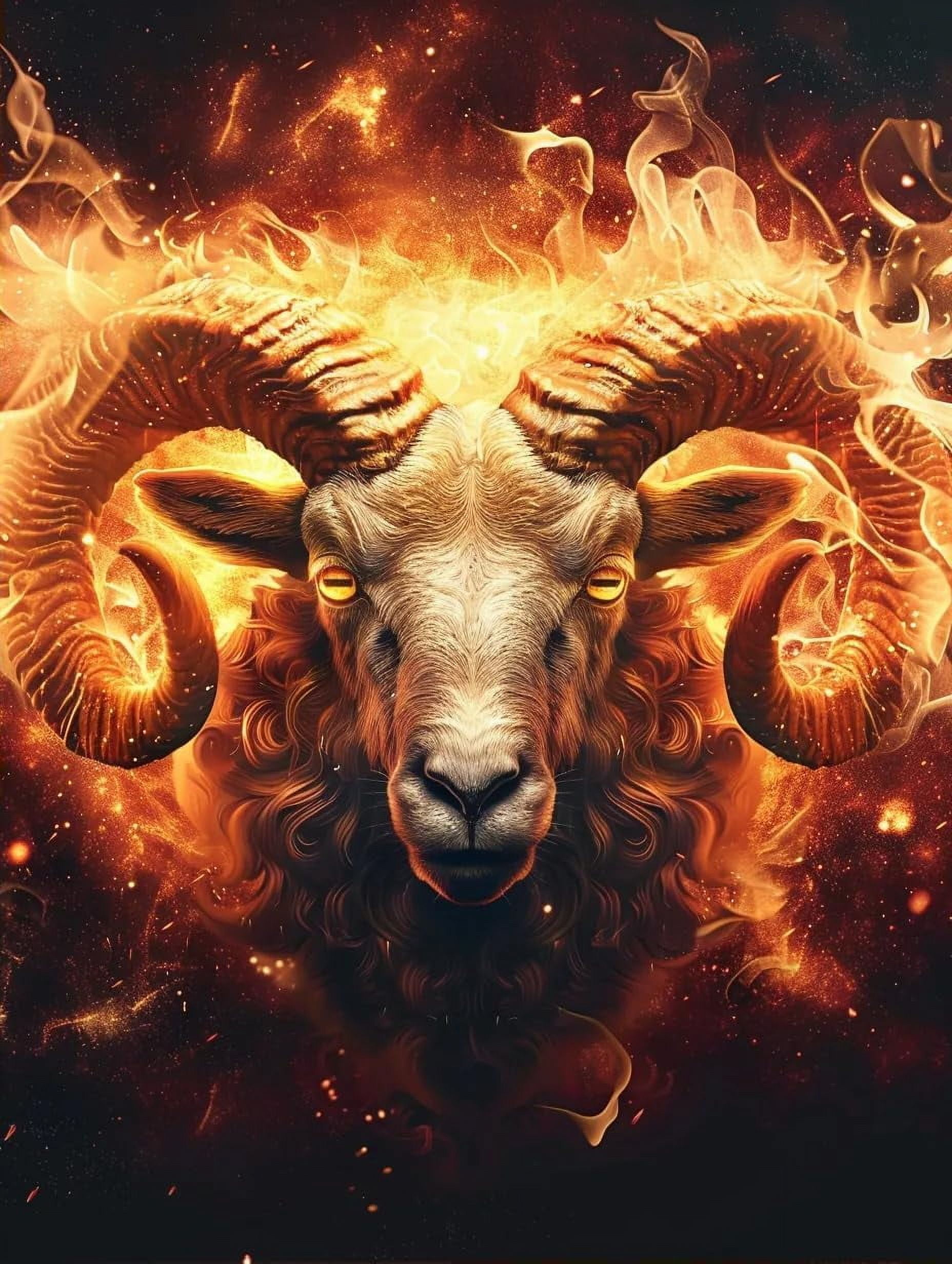 Jigsaw Puzzle 1000 Pieces for Adults Beautiful Aries Constellation ...