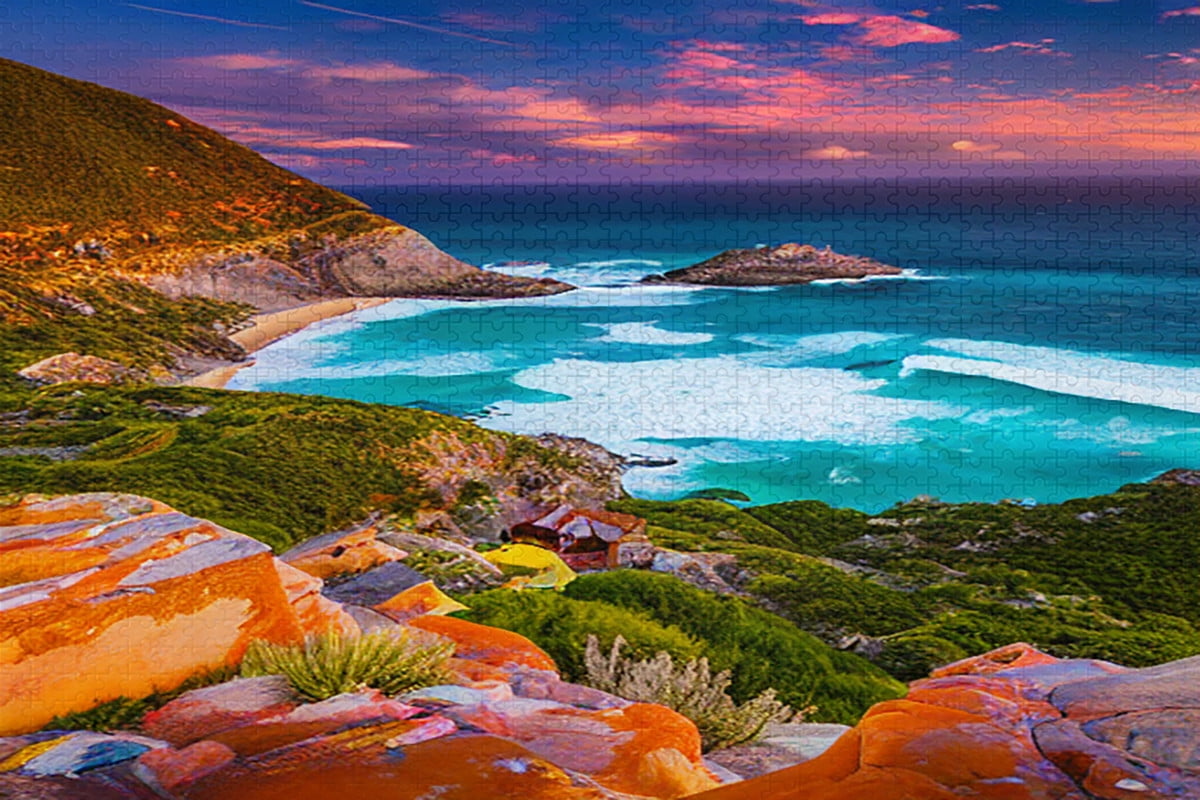 Jigsaw Puzzle 1000 Pieces Island Beautiful Scenery Vacation Summer ...