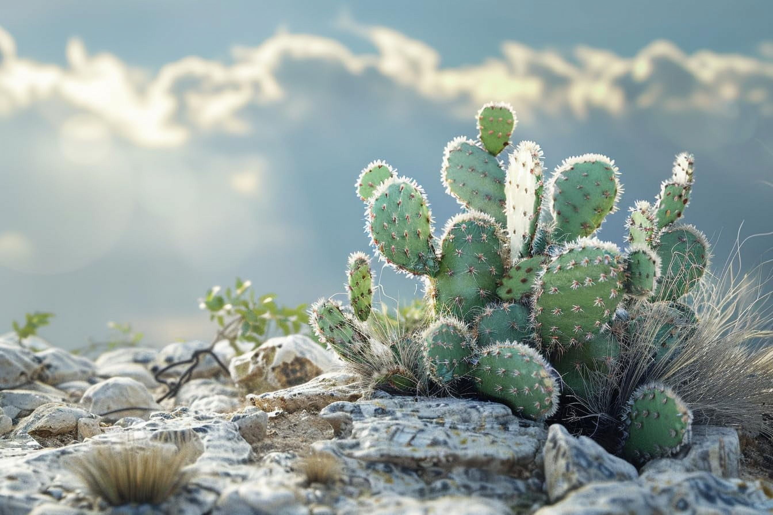 Jigsaw Puzzle 1000 Pieces for Adults Cactus on The Gobi Desert Eco ...