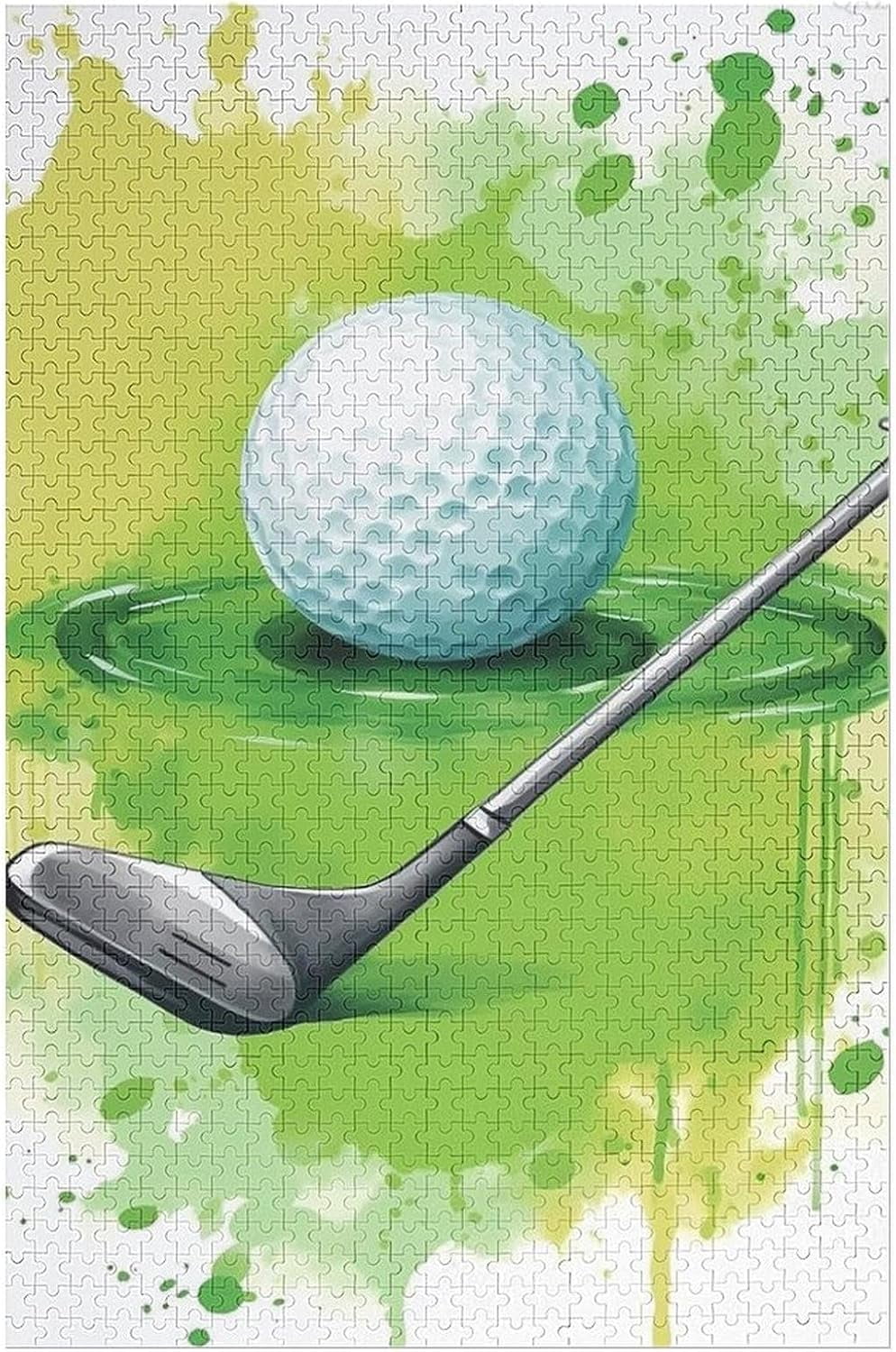 Jigsaw Puzzle 1000 Pieces for Adults Golf Ball Puzzles Gift Family ...