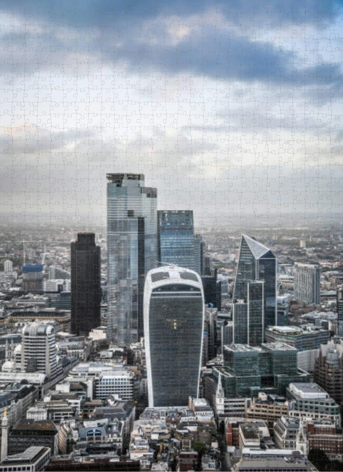 Jigsaw Puzzle 1000 Pieces for Adults Thick Sturdy Hard Challenging ...