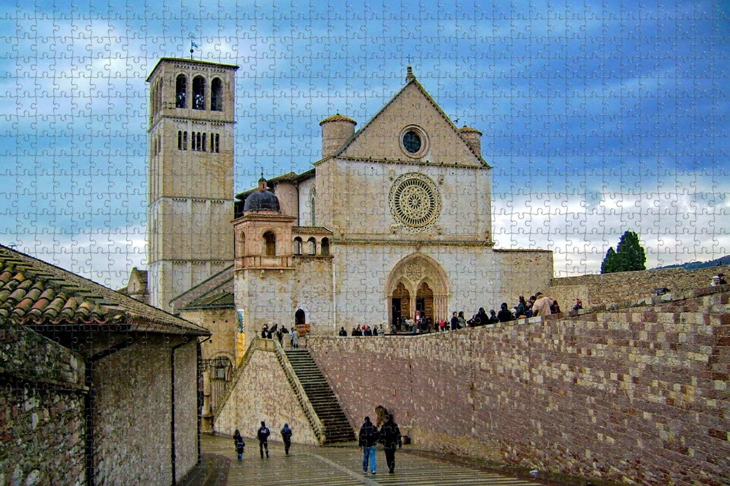 Jigsaw Puzzle 300 Piece for Adults Italy Perugia Assisi Basilica of St ...