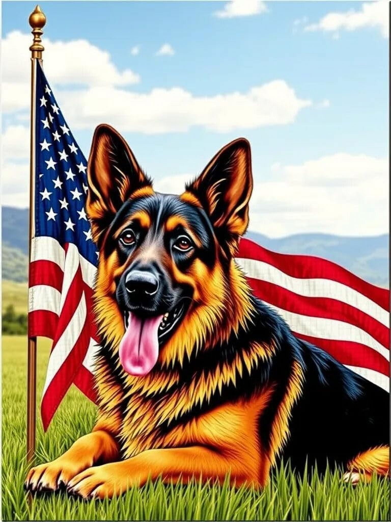 Jigsaw Puzzle 300 Pieces for Adults Wooden Puzzle German Shepherd ...