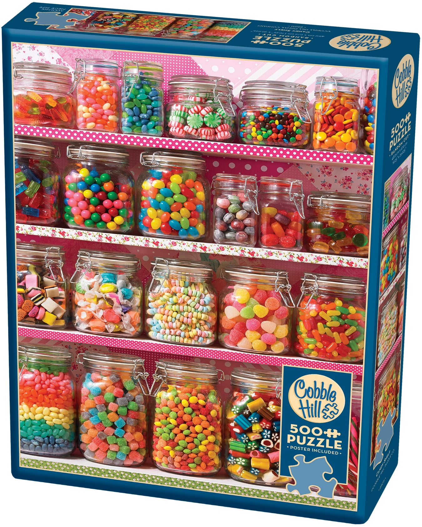 Jigsaw Puzzle 500 Pieces 24"X18"-Candy Shelf - Walmart.com