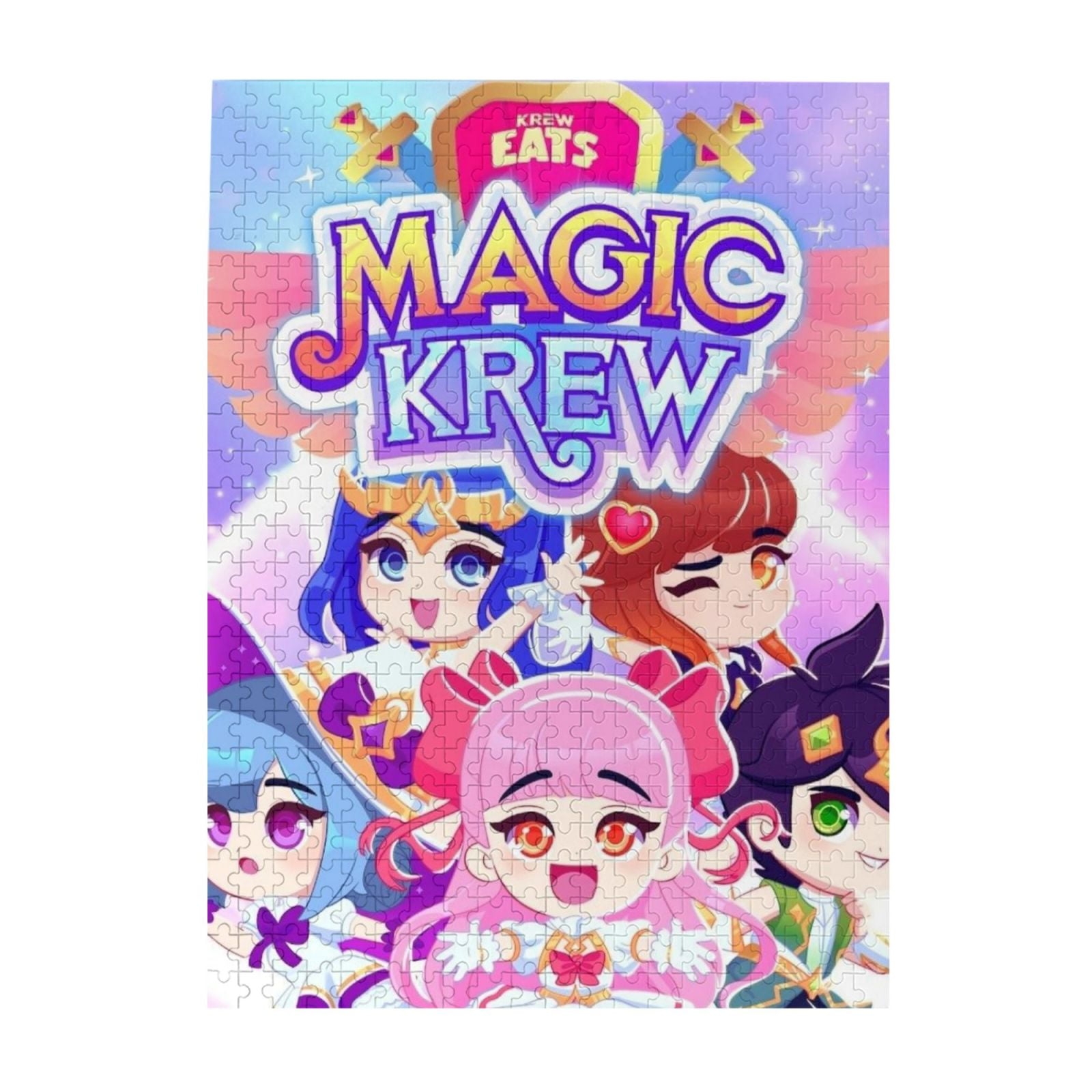 Jigsaw Puzzle 500 Pieces, The Krew Its Funneh Jigsaw Puzzle Wooden Toys ...