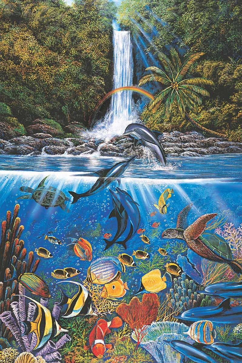 Jigsaw Puzzle for Adults - 1000 Piece - The Infinite Way Ocean Jigsaw ...