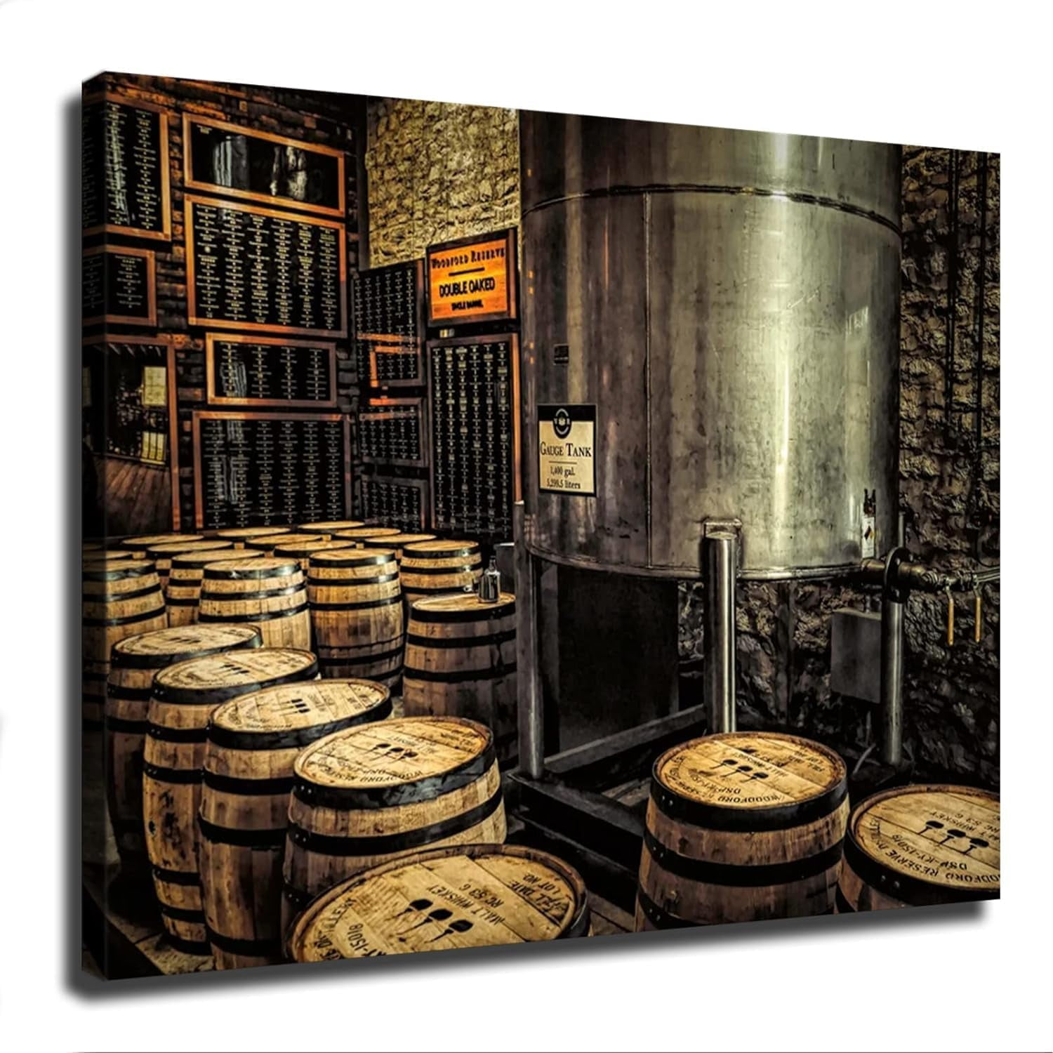 Jigsaw Puzzle for Adults -Bourbon Being Aged in Barrels-Wooden Puzzles ...