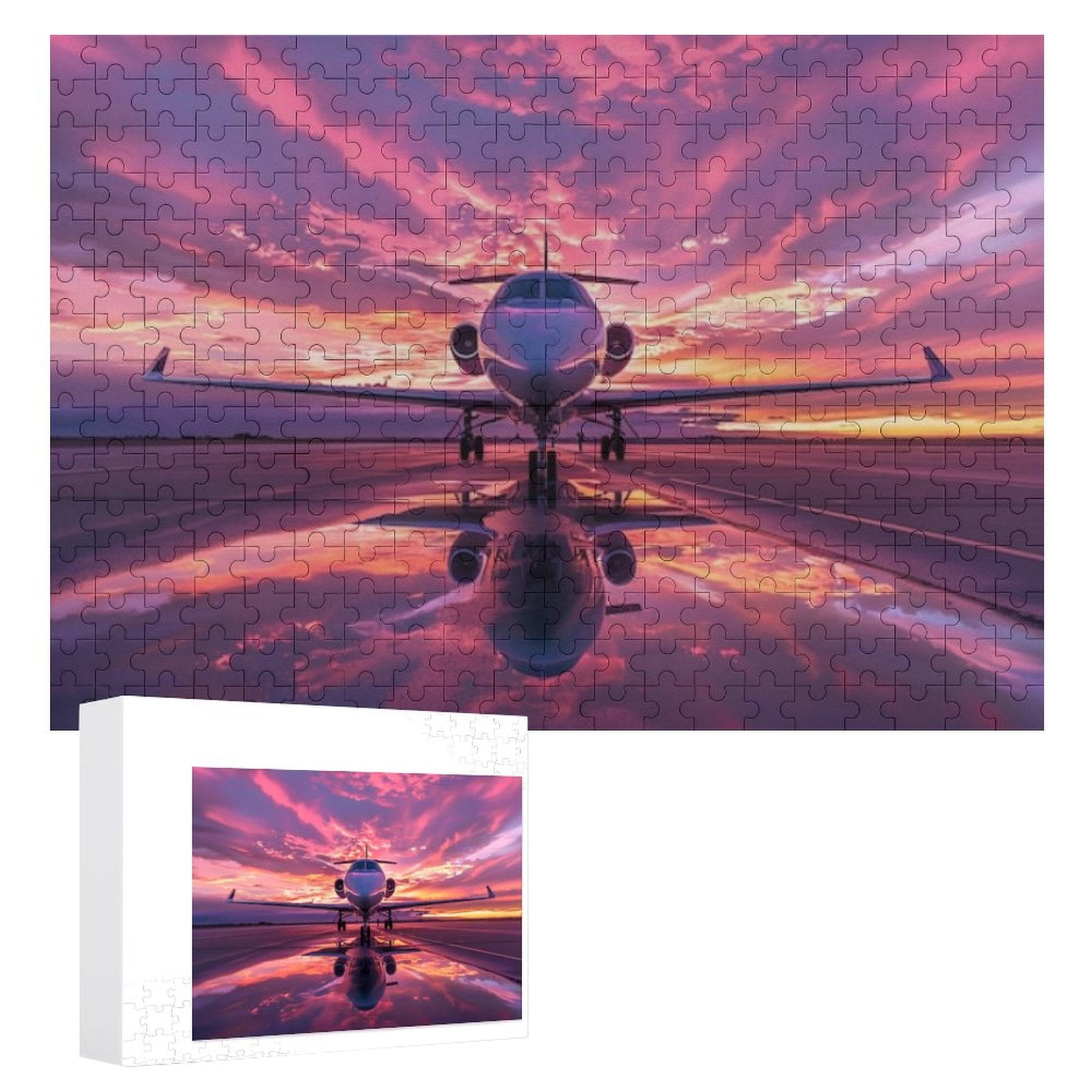 Jigsaw Puzzle For Adults Challenging Puzzle The Plane Touches Down ...