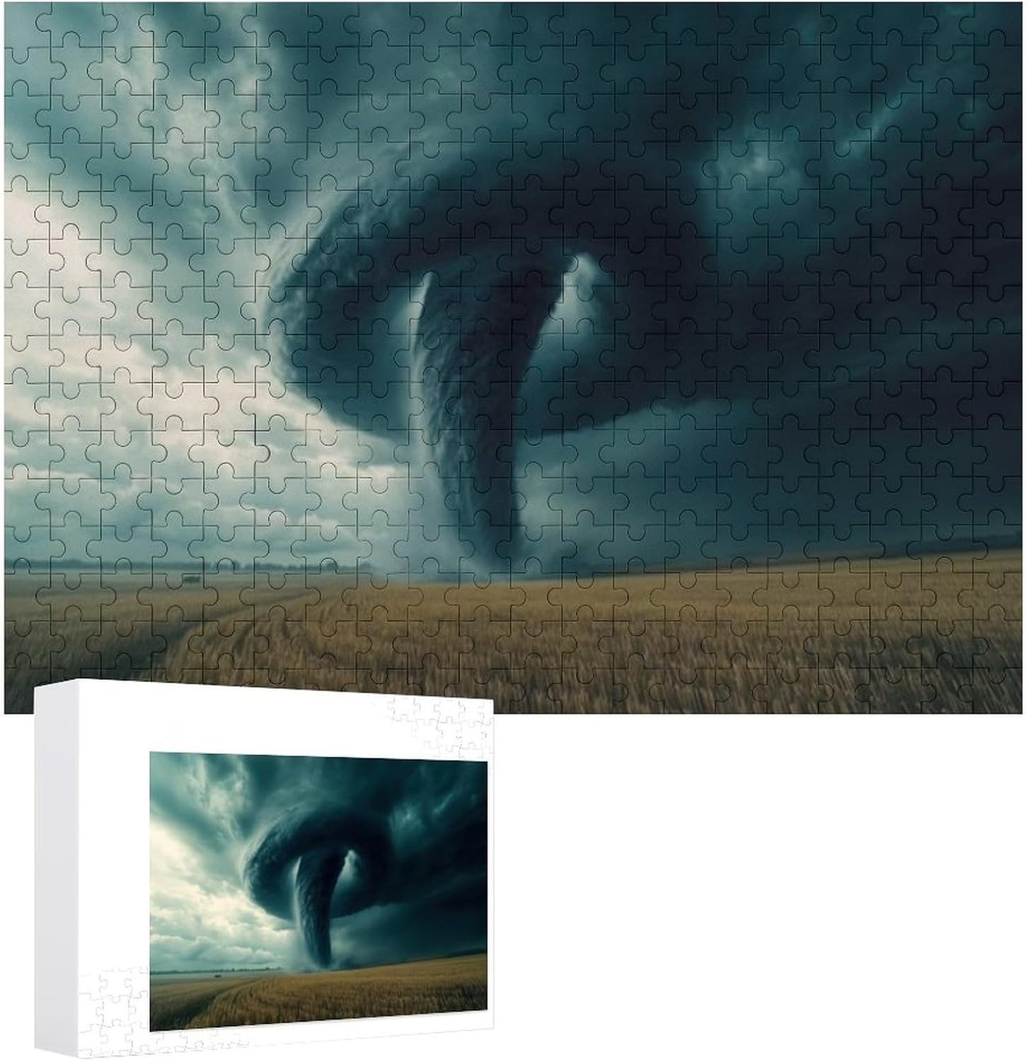 Jigsaw Puzzle For Adults Challenging Puzzle Powerful Tornado ...