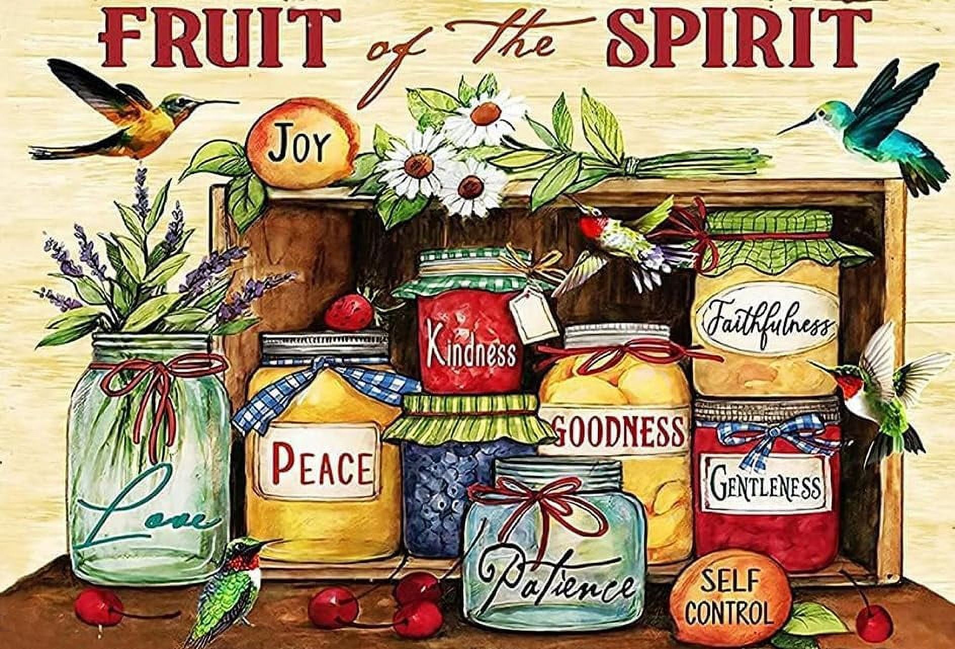 Jigsaw Puzzle for Adults, Fruit of The Spirit Peace Kindness ...