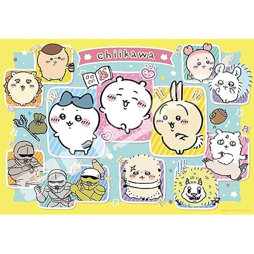 Jigsaw Puzzle Chikawa Chikawa and Friends 1000 Pieces (1000T-377 ...