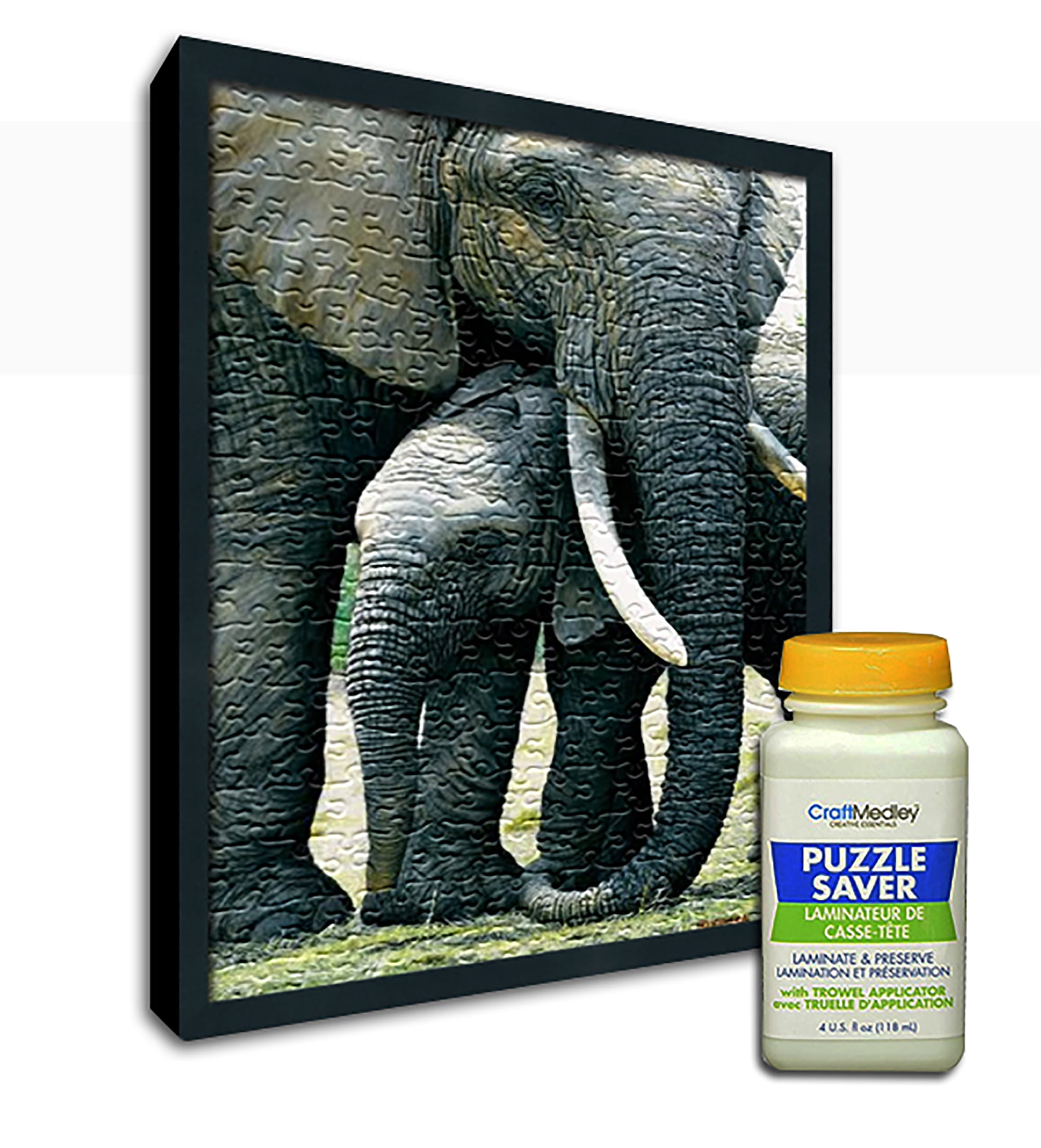Jigsaw Puzzle Frame Kit - For 19x30 Inch Puzzles - Craft Medley Puzzle ...