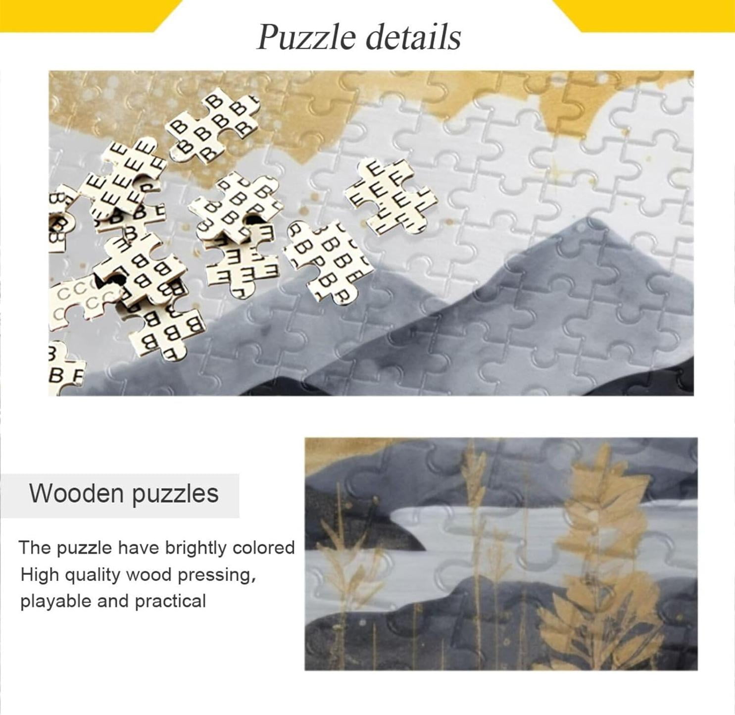 Jigsaw Puzzle Luxury Painting Landscape 1000 Pieces, Zigsaw with ...