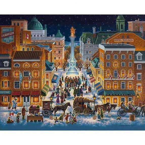 Dowdle Jigsaw Puzzle Old Montreal 500 Pc Collectable Art Puzzle ...