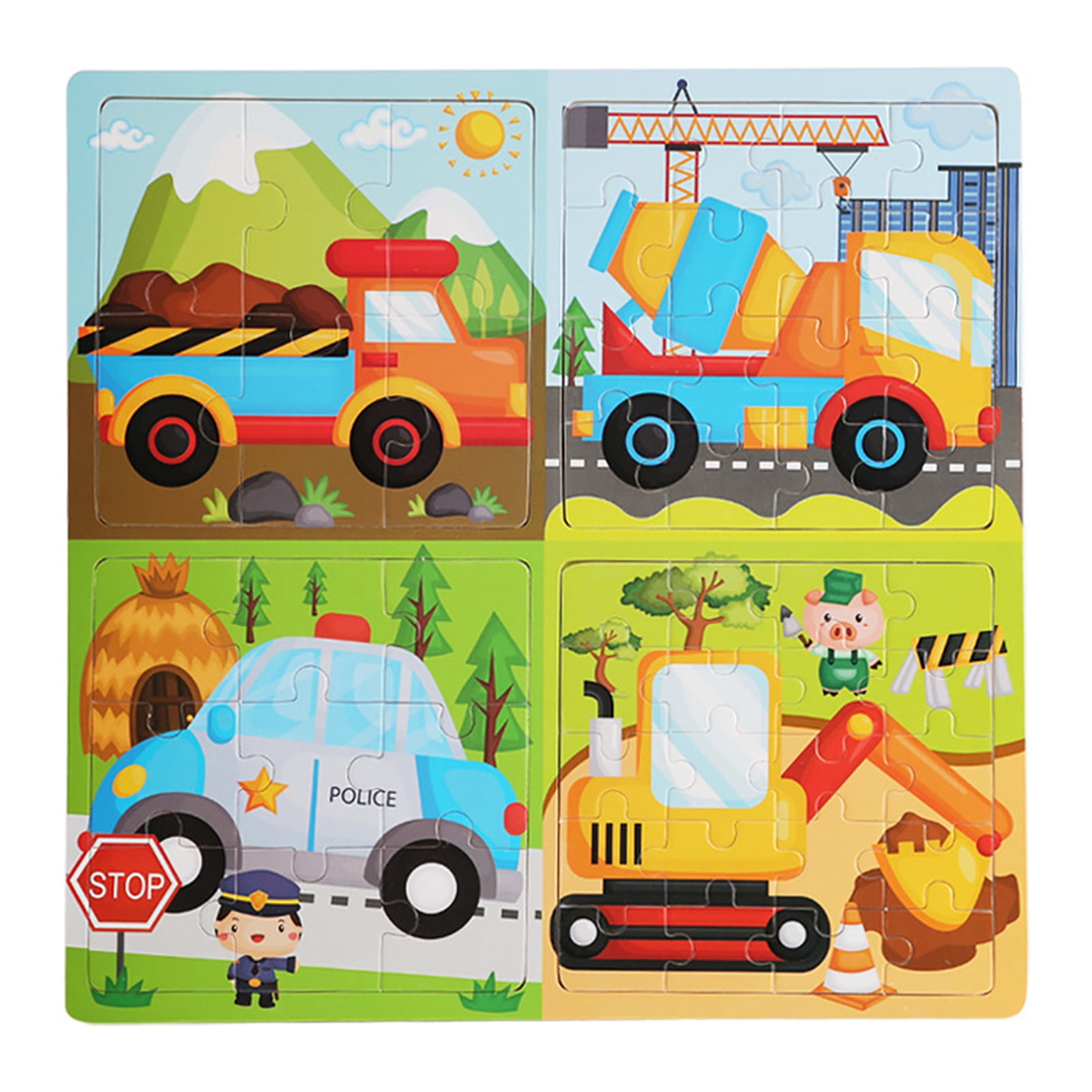 Jigsaw Puzzle Set - Creative Design - Smooth Edges - Light Weight ...