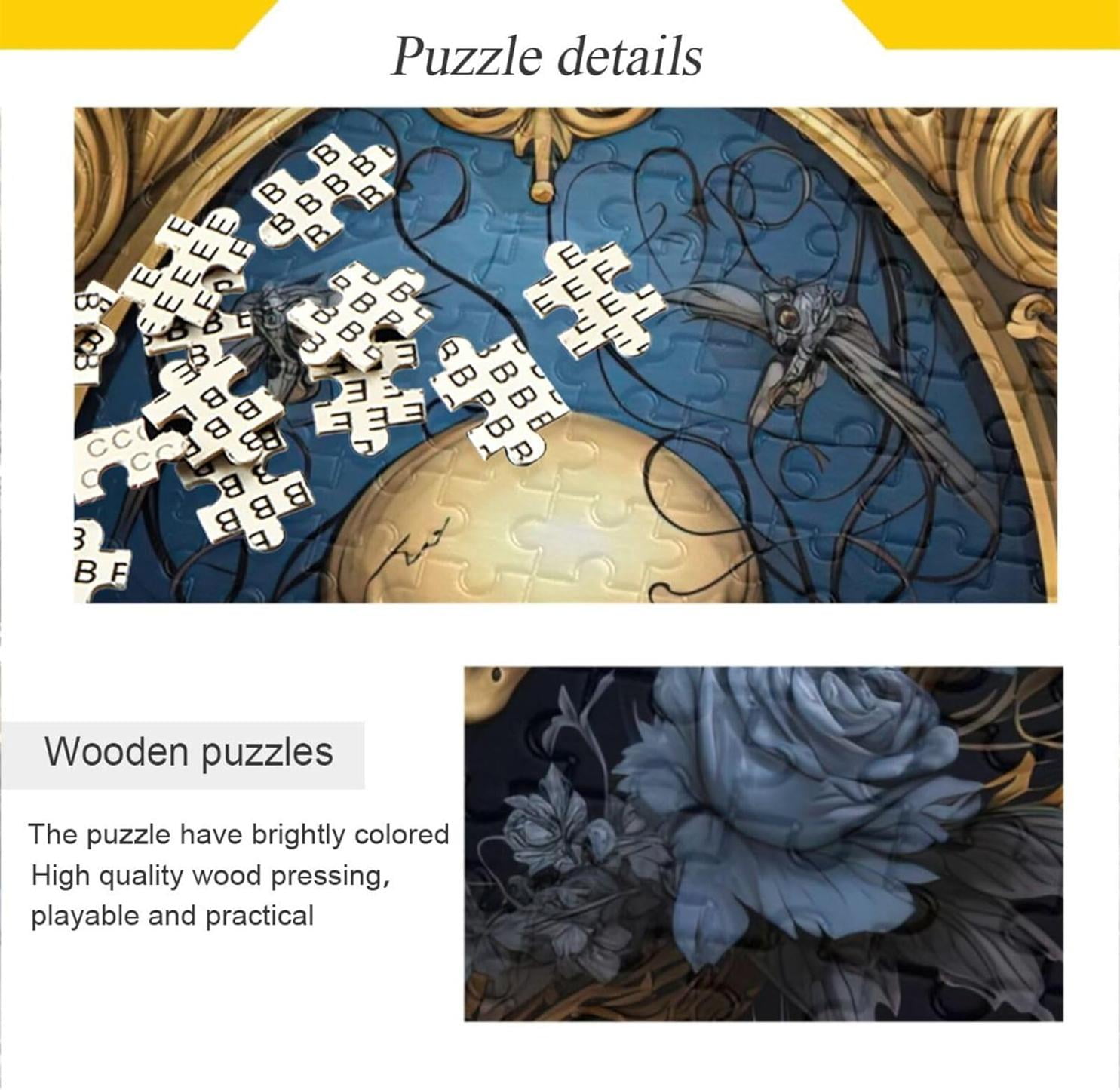 Jigsaw Puzzle Skull with Frame 500 Pieces, Zigsaw with Alphabet ...