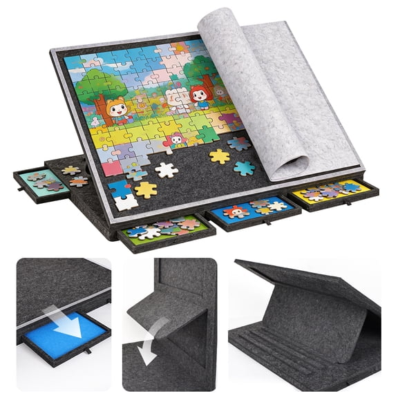Portable Puzzle Table