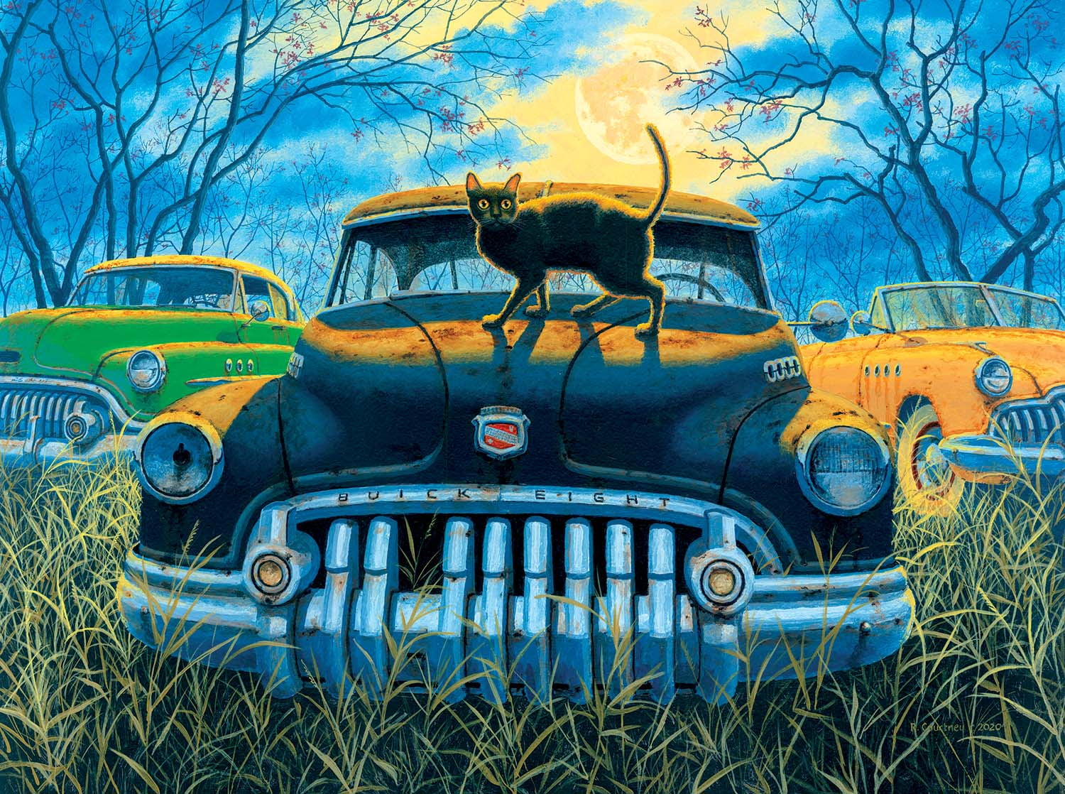 Jigsaw Puzzle for Adults 1000 Piece Spooky Tooth Wooden Puzzles 29.5 X ...