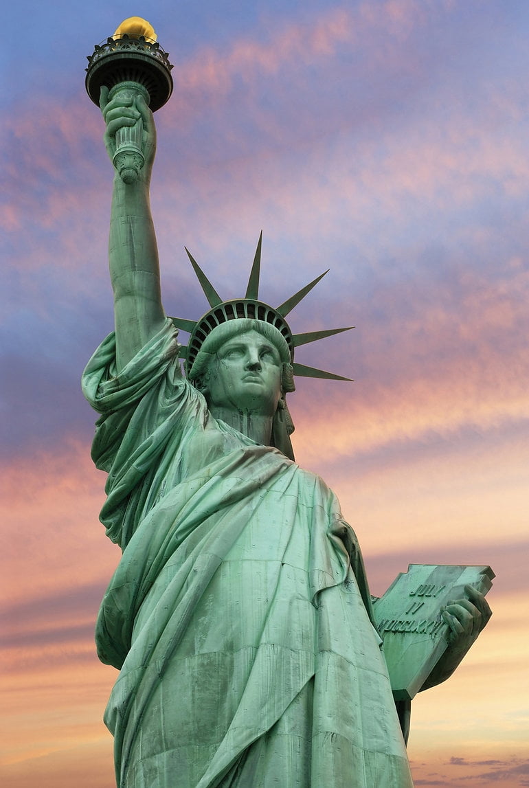 Jigsaw Puzzle for Adults 1000 Piece The Statue Of Liberty Wooden ...