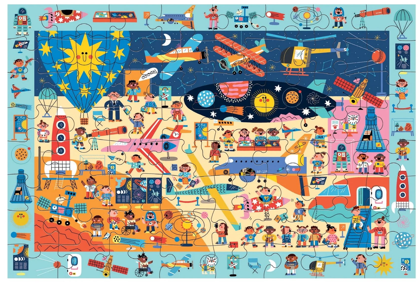 Jigsaw Puzzle for Adults 300 Piece Air and Space Museum Search & Find ...