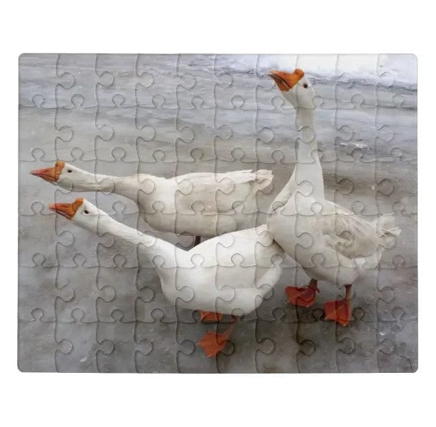 Jigsaw Puzzle for Adults - 300 Piece - Geese White Goose Jigsaw Puzzle ...