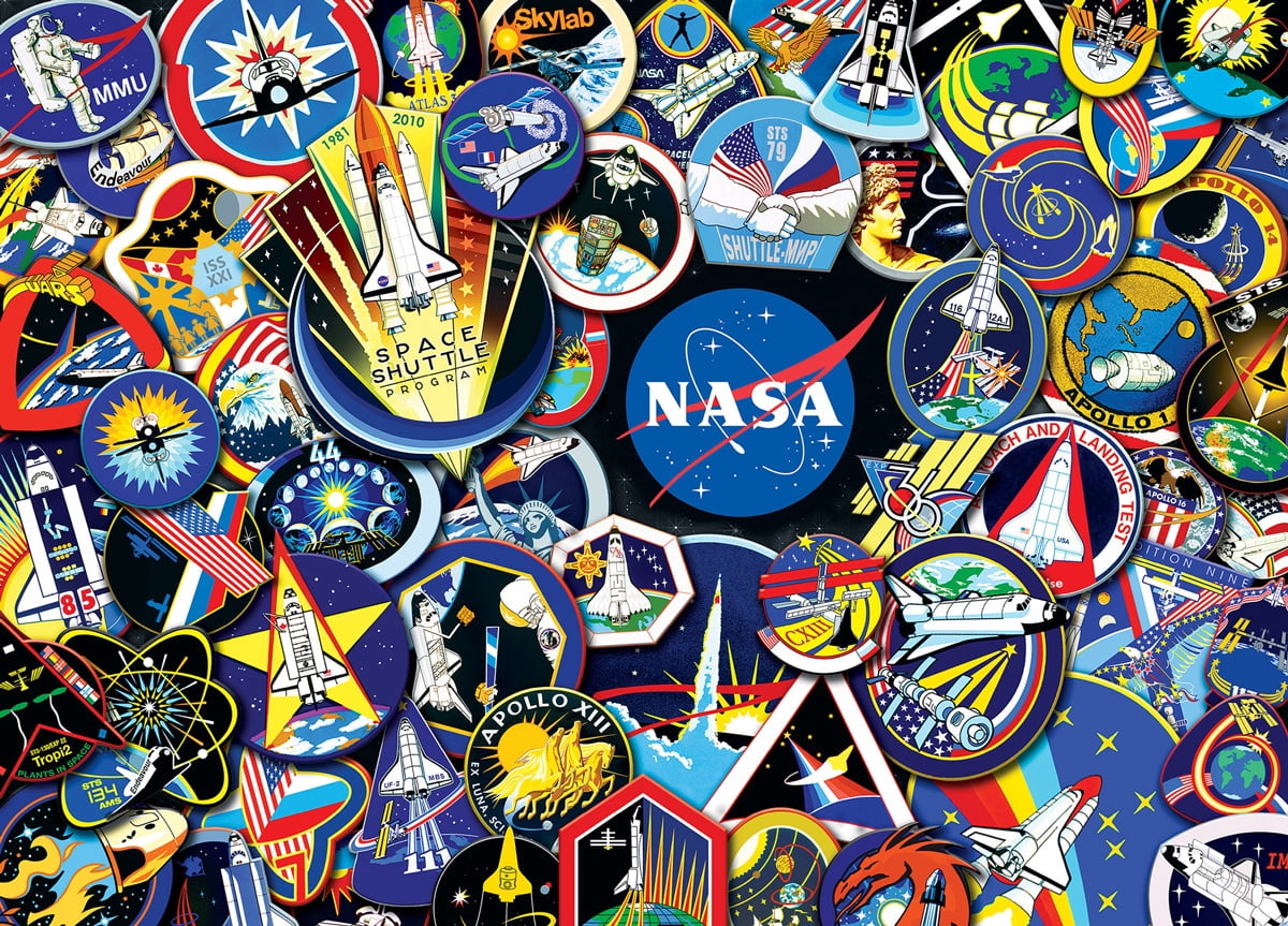 Jigsaw Puzzle for Adults 300 Piece NASA - The Space Missions Wooden ...