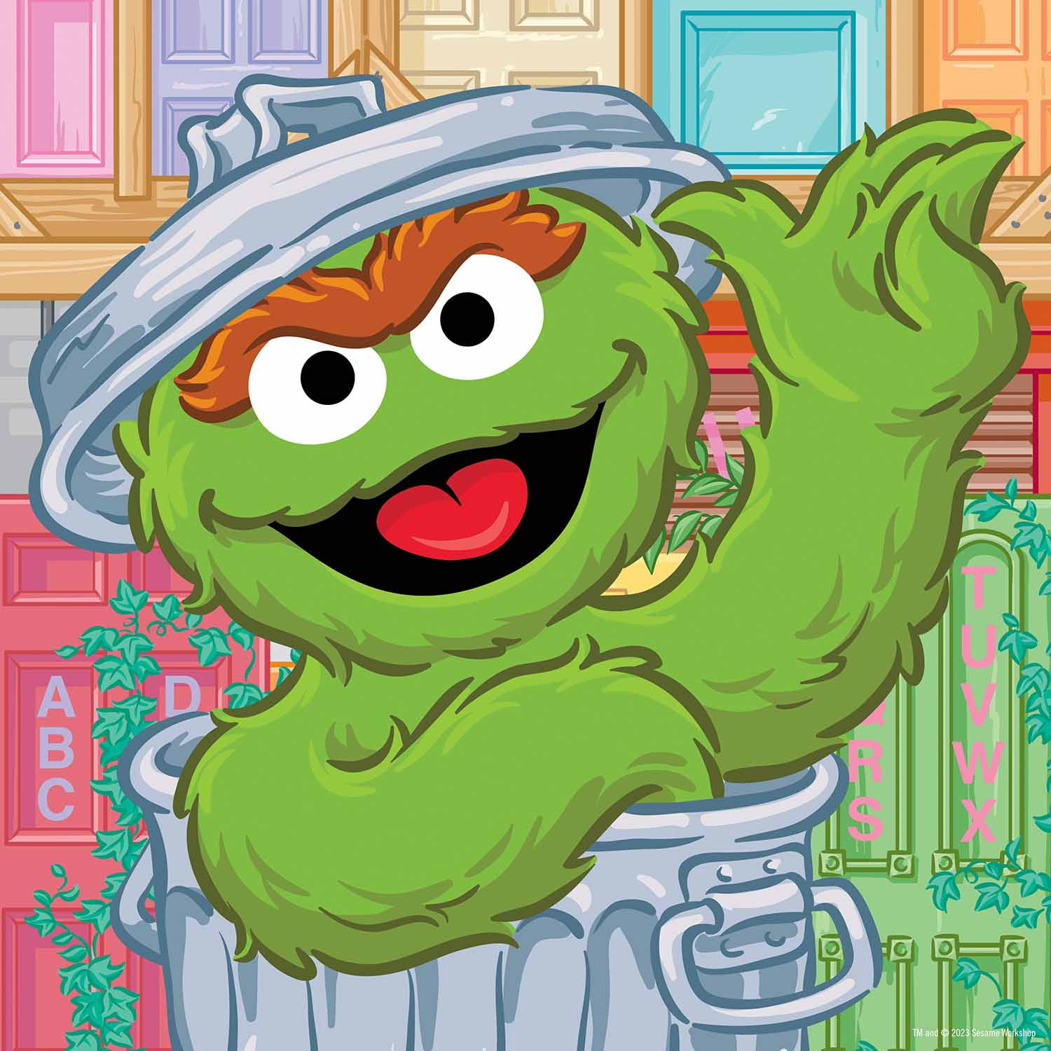 Jigsaw Puzzle for Adults 300 Piece Sesame Street - Oscar the Grouch ...