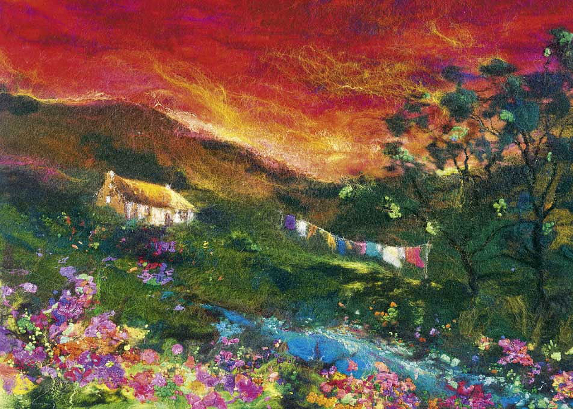 Jigsaw Puzzle for Adults 300 Piece Washing Line Wooden Puzzles 15.7 X ...