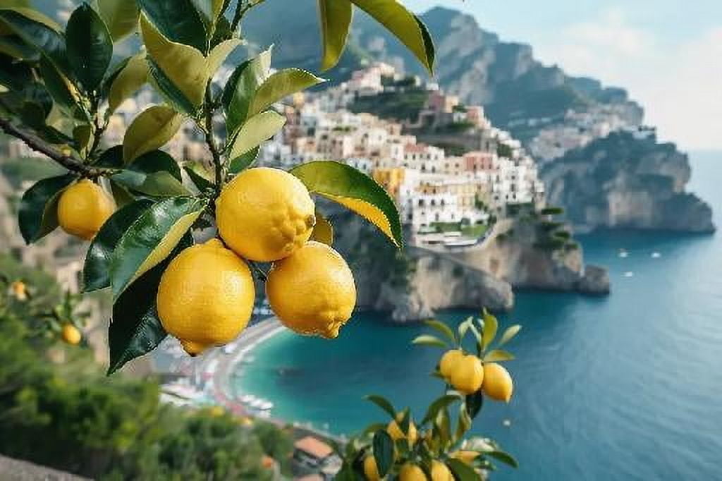Jigsaw Puzzle for Adults, Amalfi Coast Lemon Tree Challenging ...