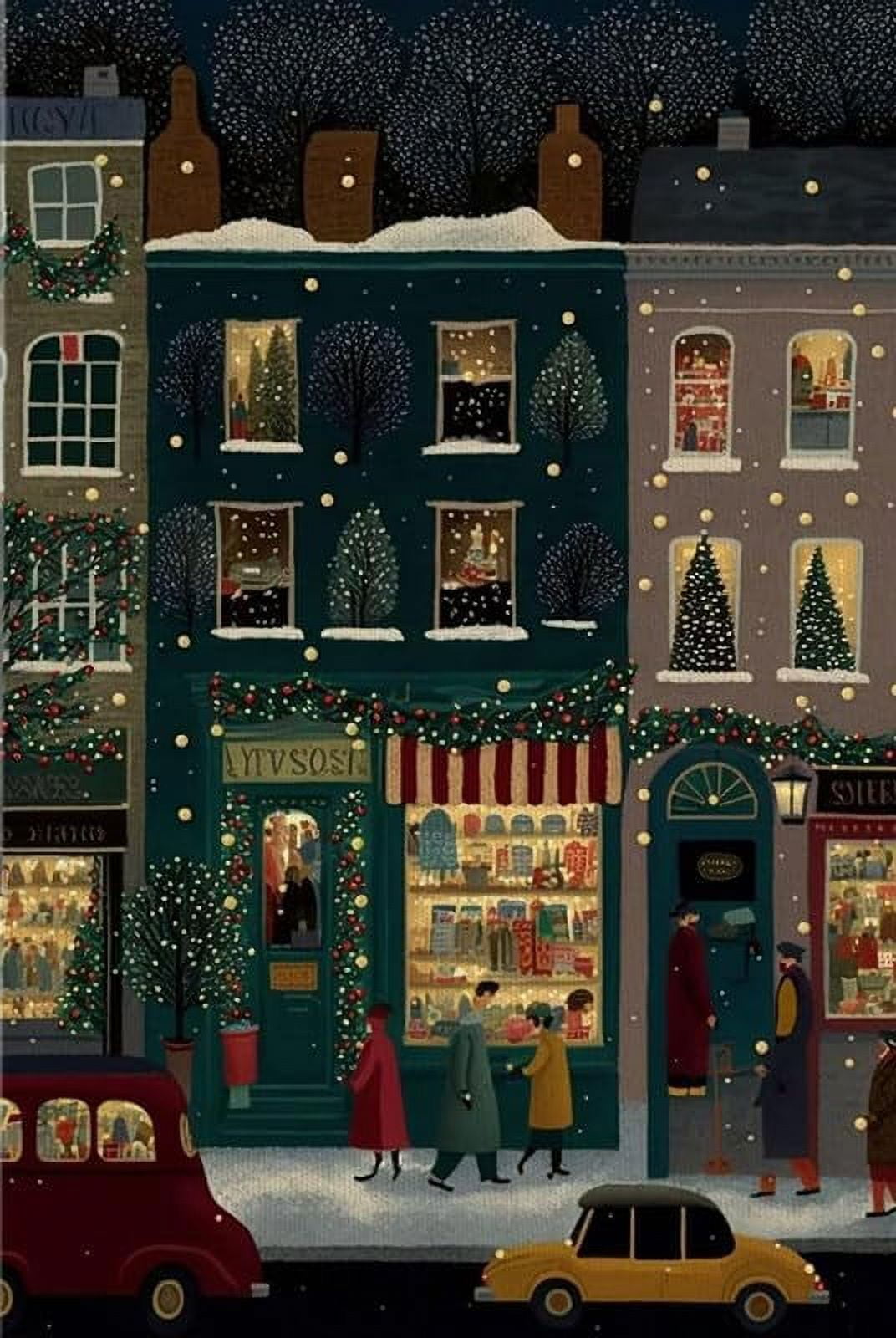 Jigsaw Puzzle for Adults - Christmas Street Night View Challenging ...