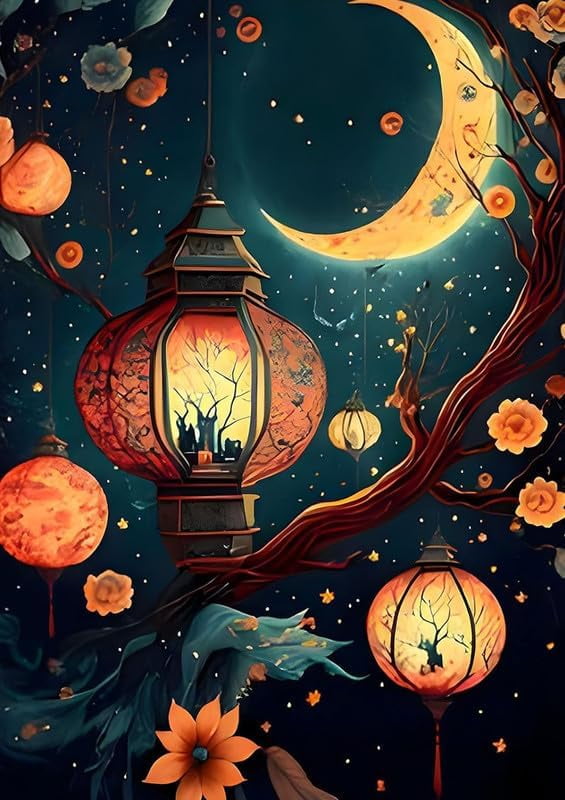 Jigsaw Puzzle for Adults, Halloween Octagonal Lantern Challenging ...