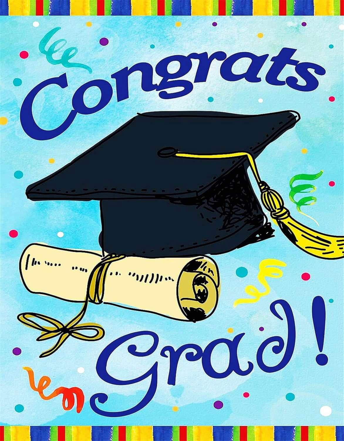 Jigsaw Puzzle for Adults Interesting Congrats Grad Graduation Cap and ...