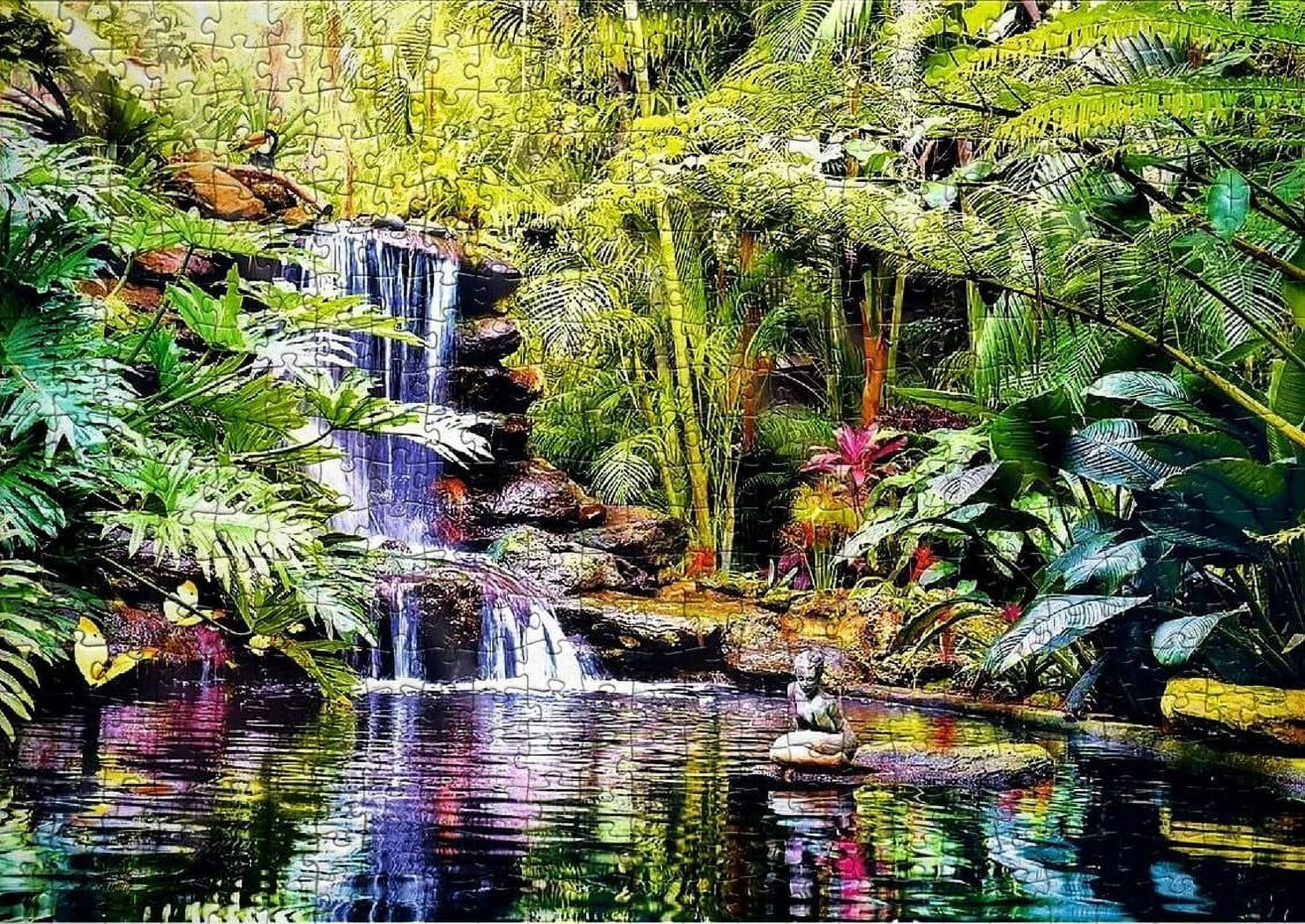 Jigsaw Puzzle for Adults, Oasis of Calm Challenging Educational Fun ...