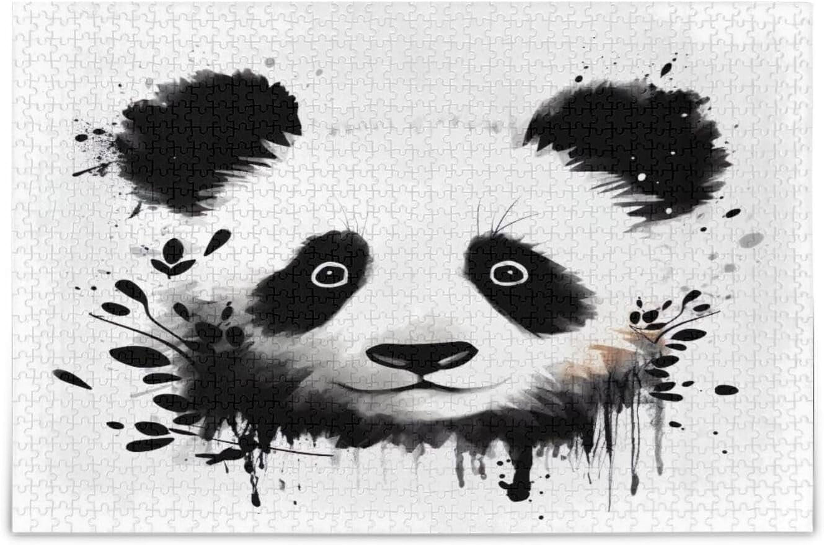 Jigsaw Puzzles 1000 Pieces for Adults, Panda Kid's Teens Entertainment ...