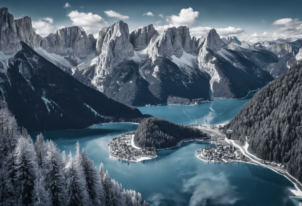 Jigsaw Puzzles 1000 Pieces for Adults - Pragser Wildsee, Dolomites ...