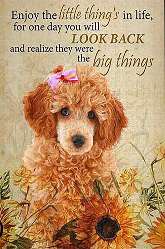 Jigsaw Puzzles 1000 Pieces Enjoy The Little Thing’S in Life, They were ...