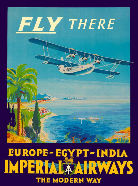 Jigsaw Puzzles 1000 Pieces Europe, Egypt, India Imperial Airways ...
