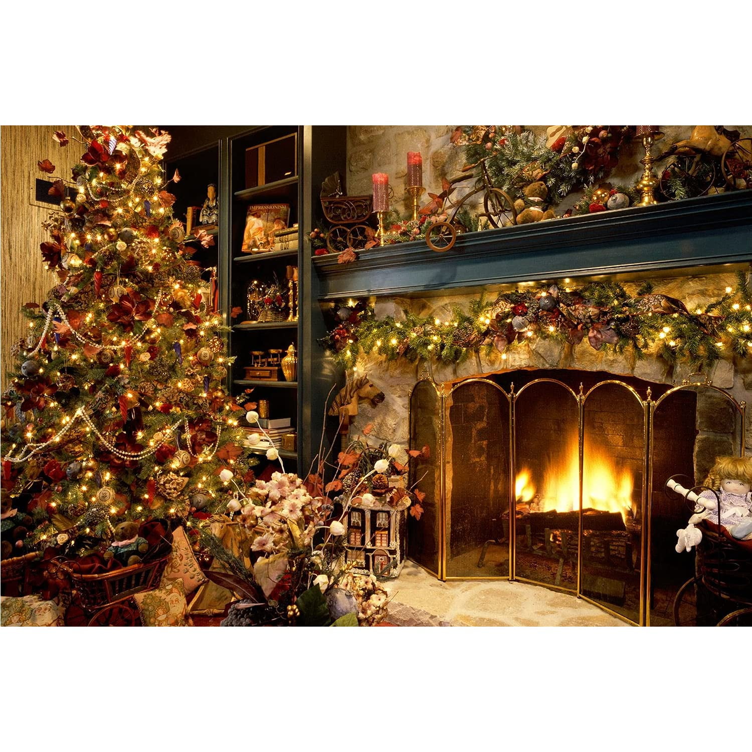 Jigsaw Puzzles 1000 Pieces MMF7 for Adults - Christmas Tree- Wooden ...