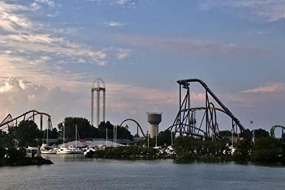 Jigsaw Puzzles 1000 Pieces Thrill Rides Rollercoasters Cedar Point ...