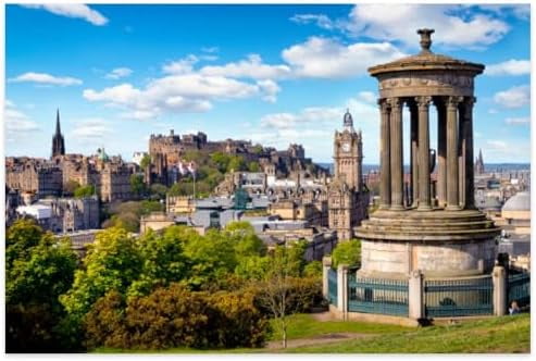 Jigsaw Puzzles 1000 Pieces for Adult Dugald View Historic Edinburgh ...