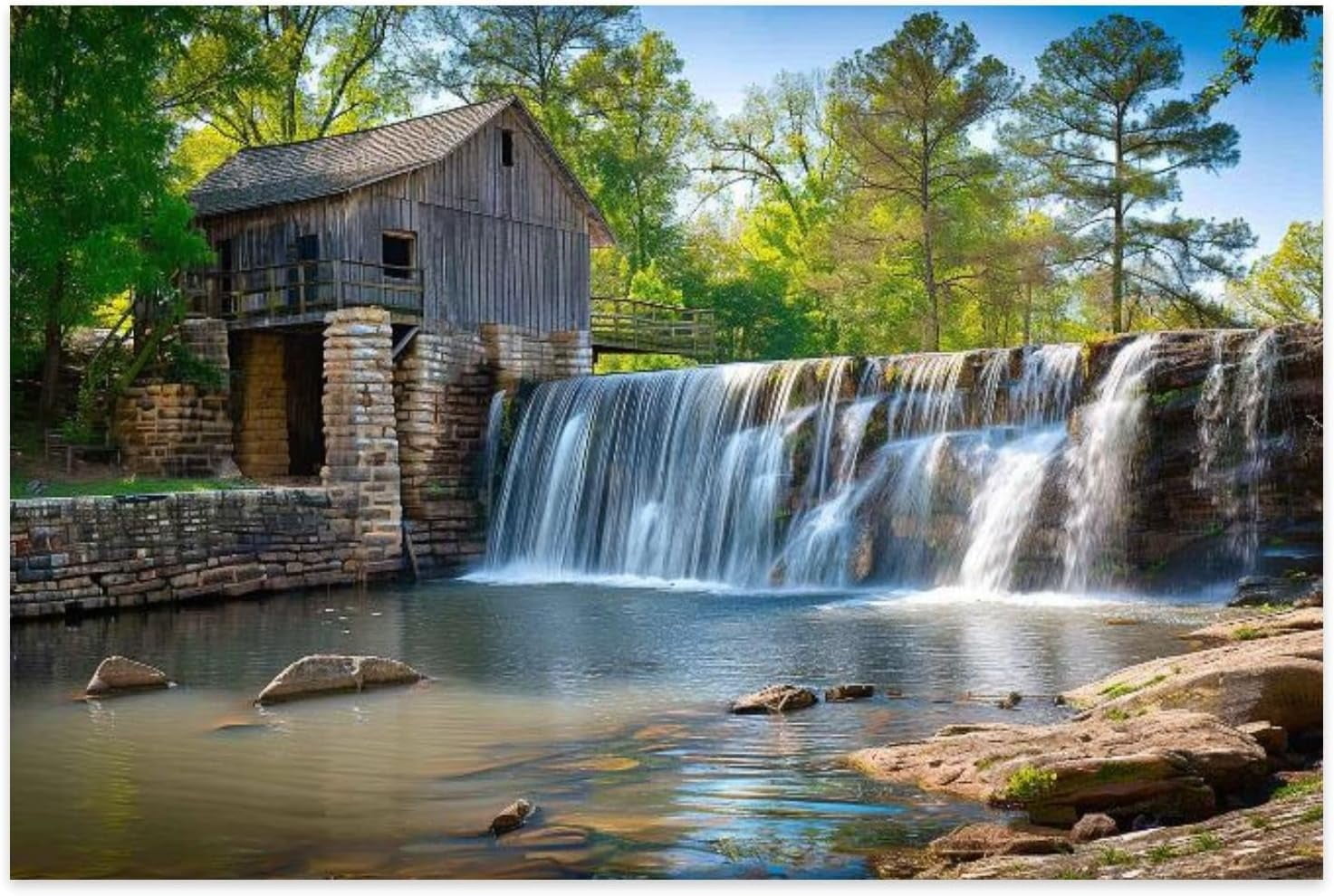 Jigsaw Puzzles 300 Pieces for Adult Historic Yates History Public Park ...