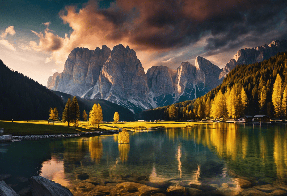 Jigsaw Puzzles 300 Pieces for Adults - Pragser Wildsee, Dolomites ...