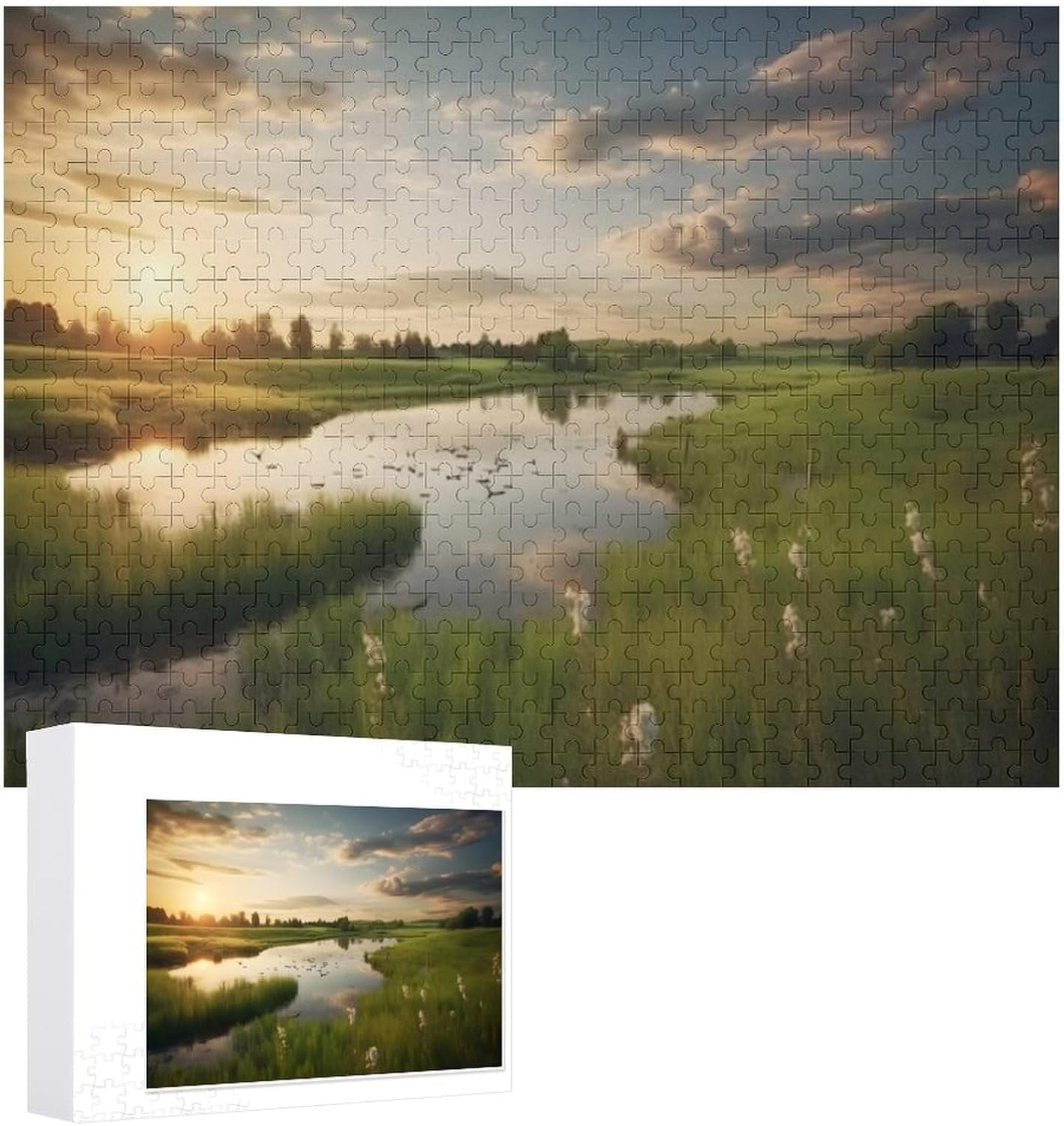 Jigsaw Puzzles 300Pcs Puzzles For Adults And Teens And Kids Natural ...