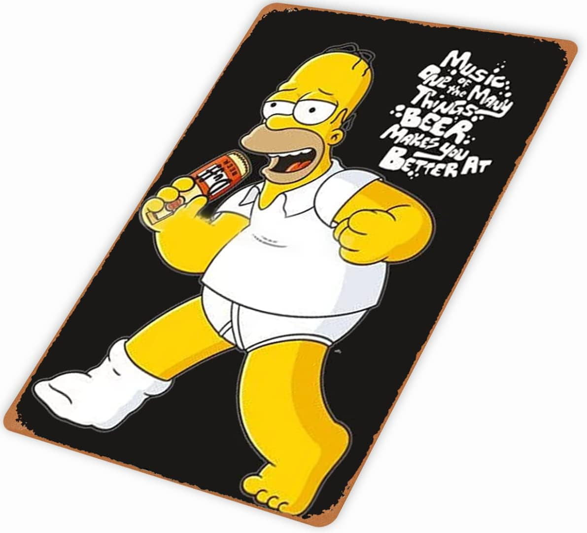 Jigsaw Puzzles 35 Piece For Adults -Homer Simpson Is Singing Music The ...