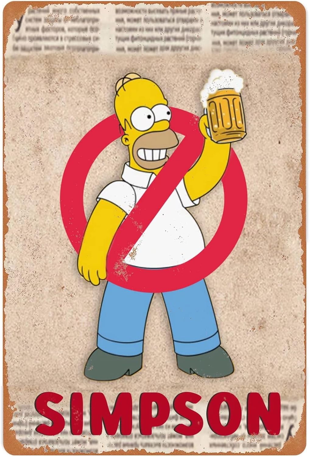 Jigsaw Puzzles 500 Piece For Adults -Homer Simpson Beer Wooden Puzzle ...