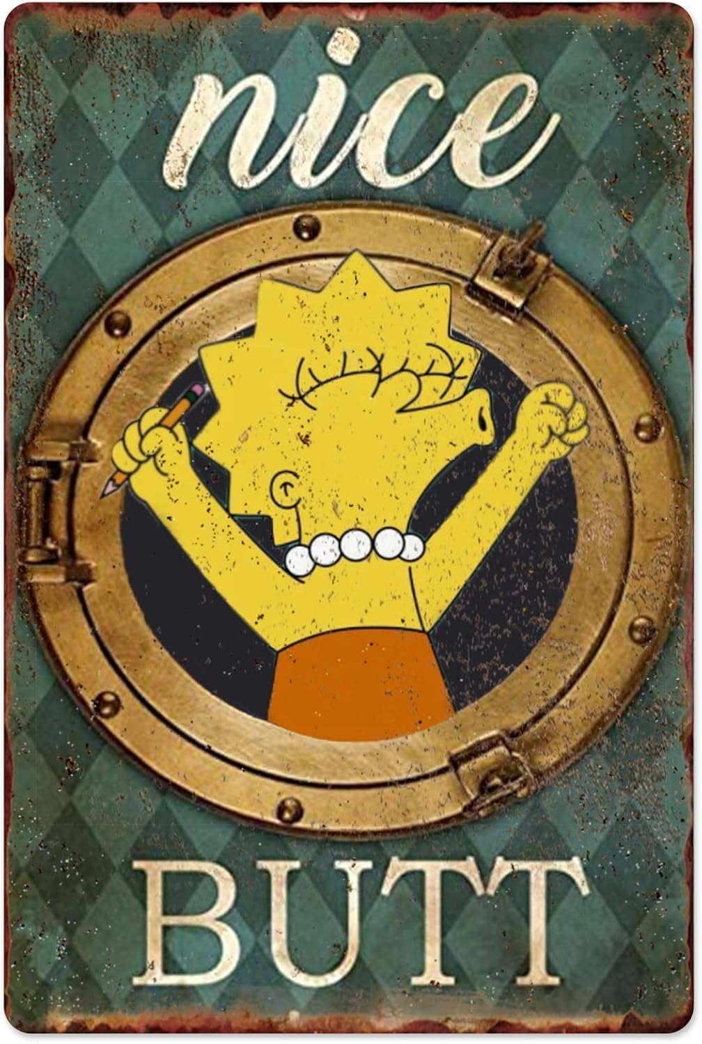 Jigsaw Puzzles 500 Piece For Adults - Maggie Simpson Pacifier Simpsons ...